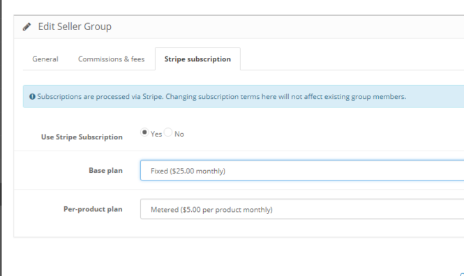 Create recurring vendor plans with Stripe Subscriptions – MultiMerch ...