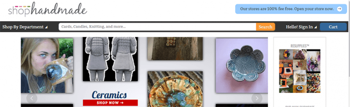 Handmade Marketplaces for Artisans to Sell Crafts, Art, Gifts Online